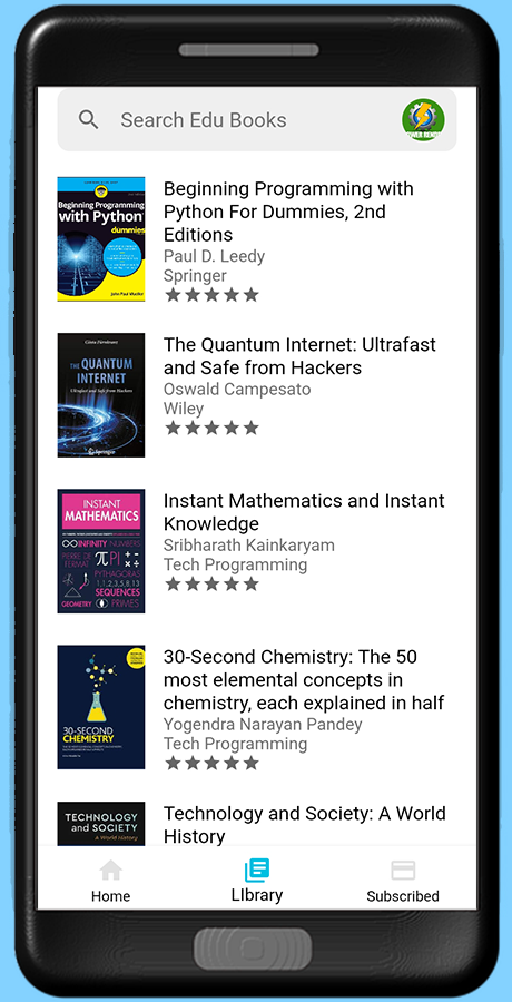 Edu Ebook - Flutter Ebook App + Admin Panel by powerrenderdev | CodeCanyon